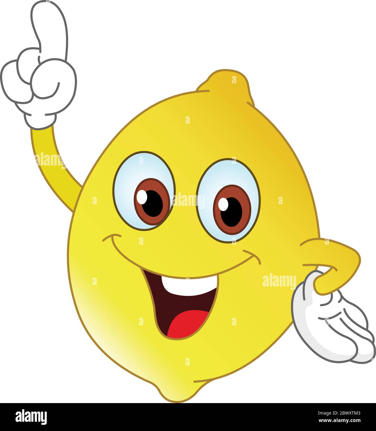 Cartoon lemon citrus fruit Stock Vector Images - Alamy