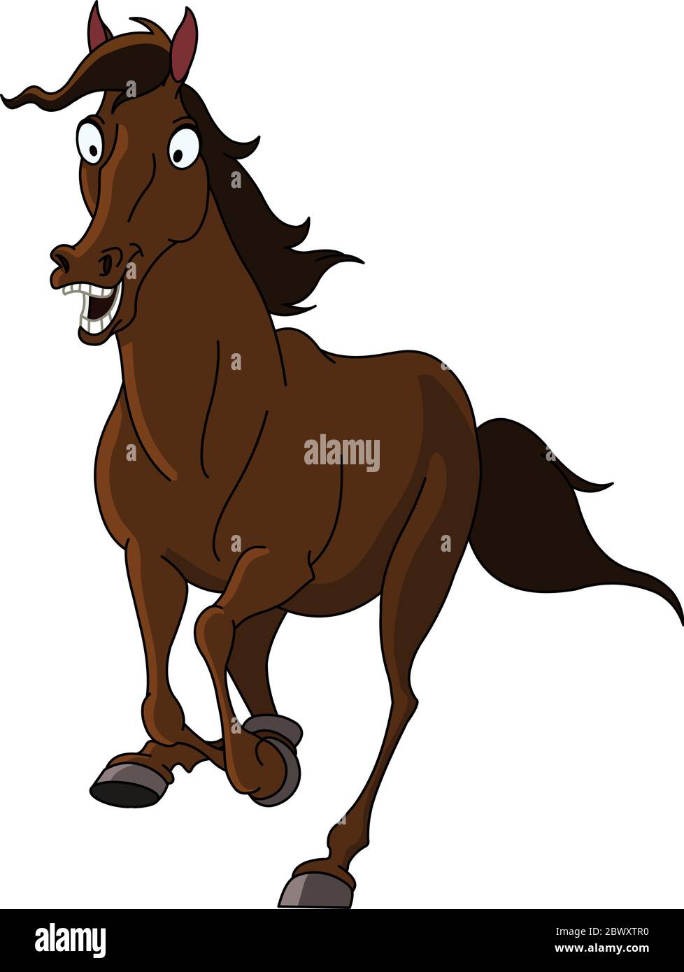 Art power horse Cut Out Stock Images & Pictures - Alamy