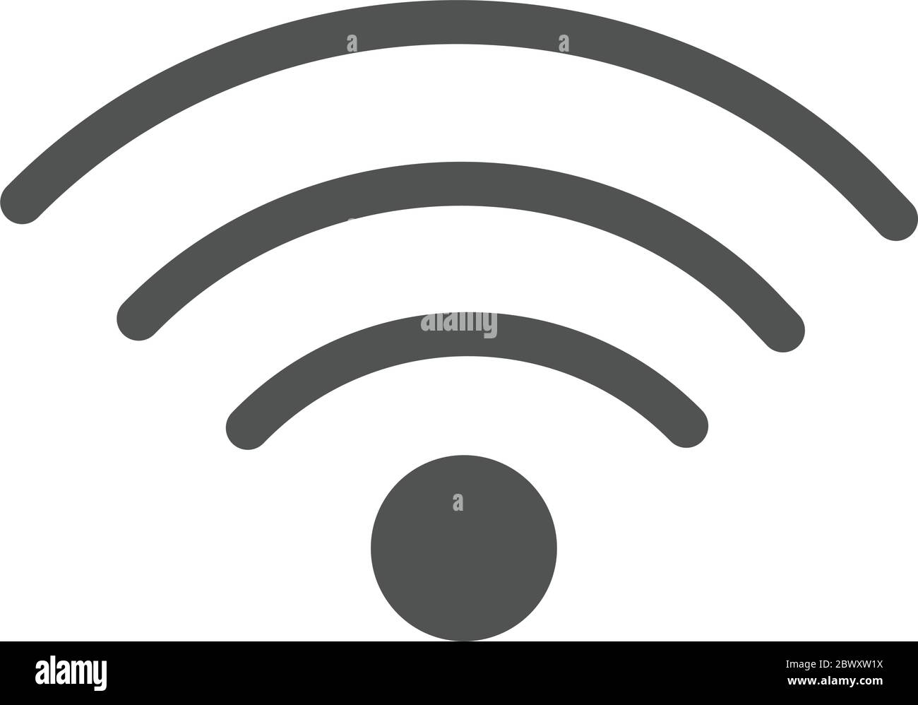 Wifi icon Black and White Stock Photos & Images - Alamy