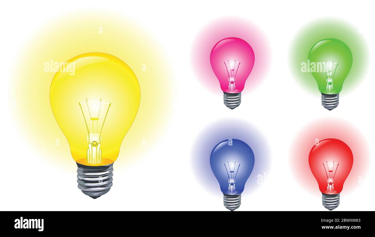 Colorful red yellow purple Stock Vector Images - Alamy