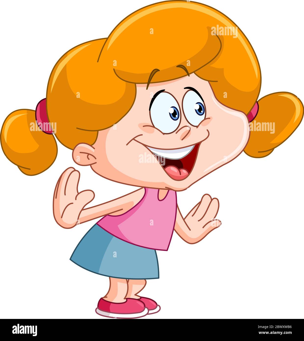 Right child Stock Vector Images - Alamy