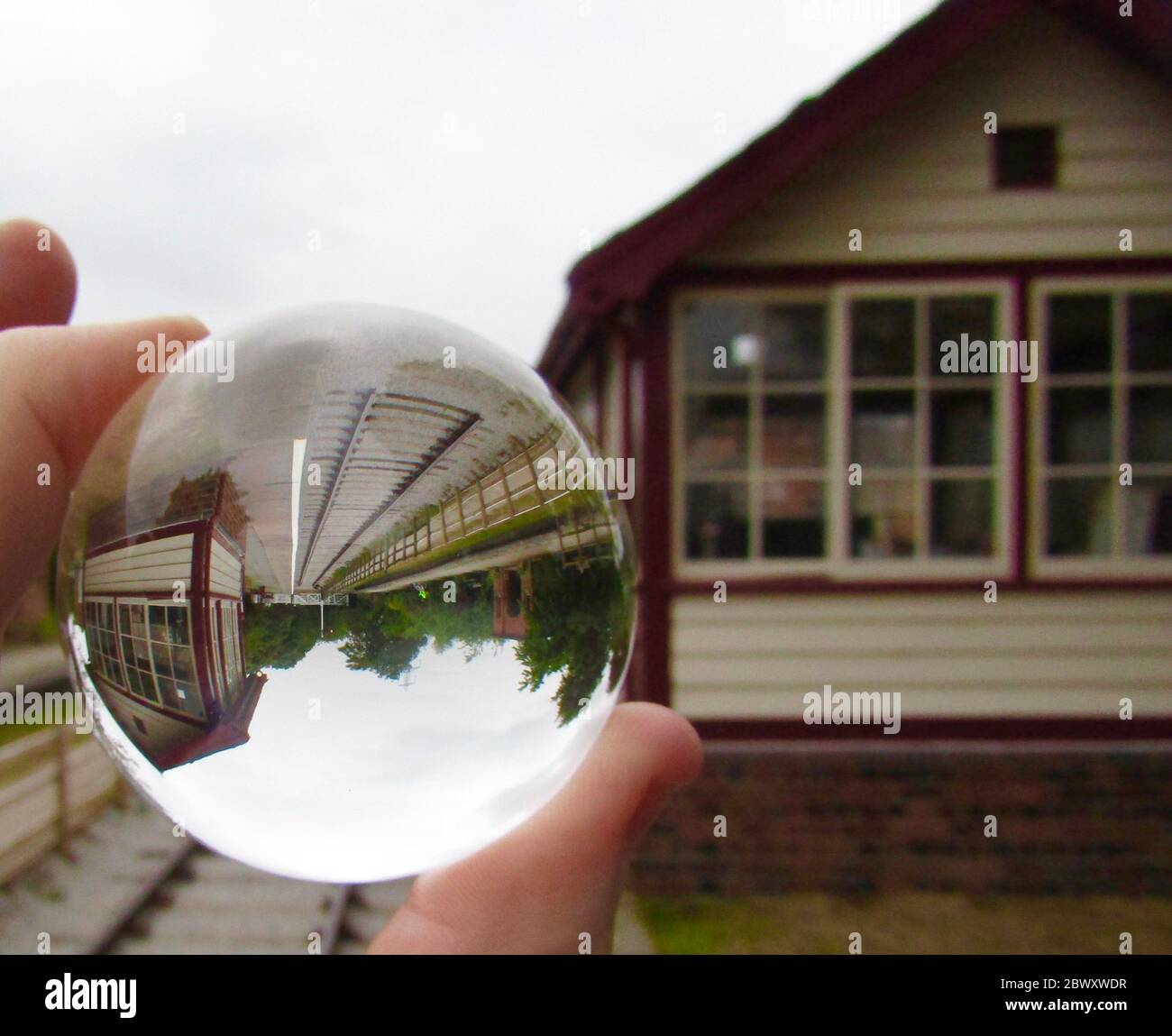 Lensball photography credit Ian Fairbrother/Alamy Stock Photos Stock ...