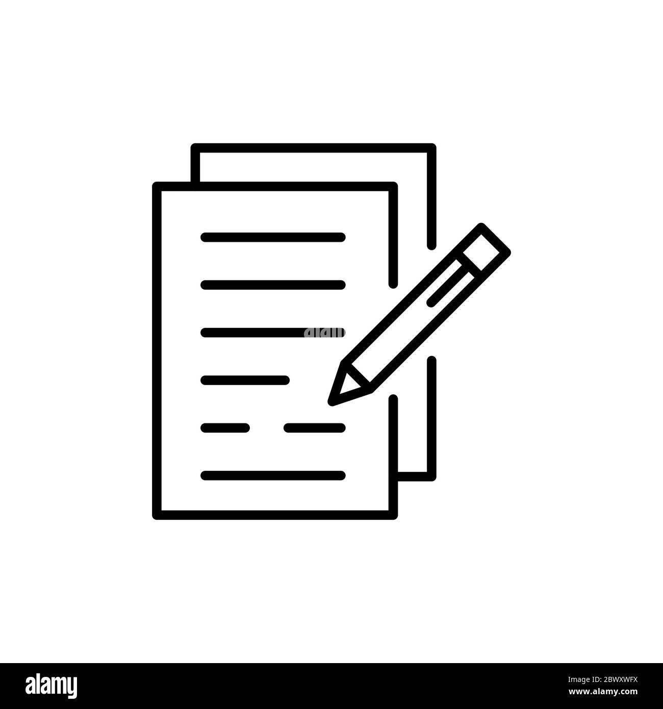 Document exam Black and White Stock Photos & Images - Alamy