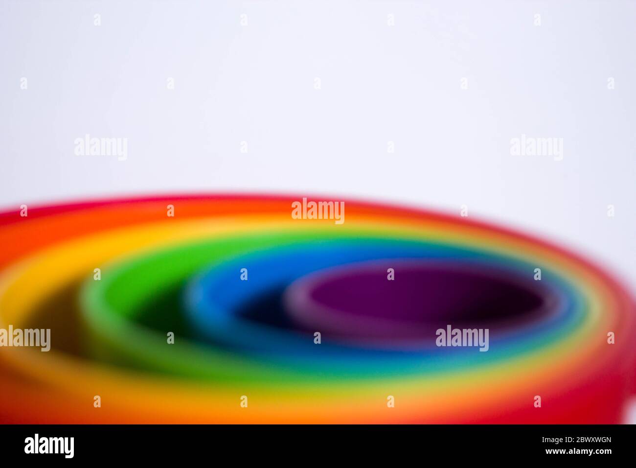 Plastic rainbow toy hi-res stock photography and images - Alamy
