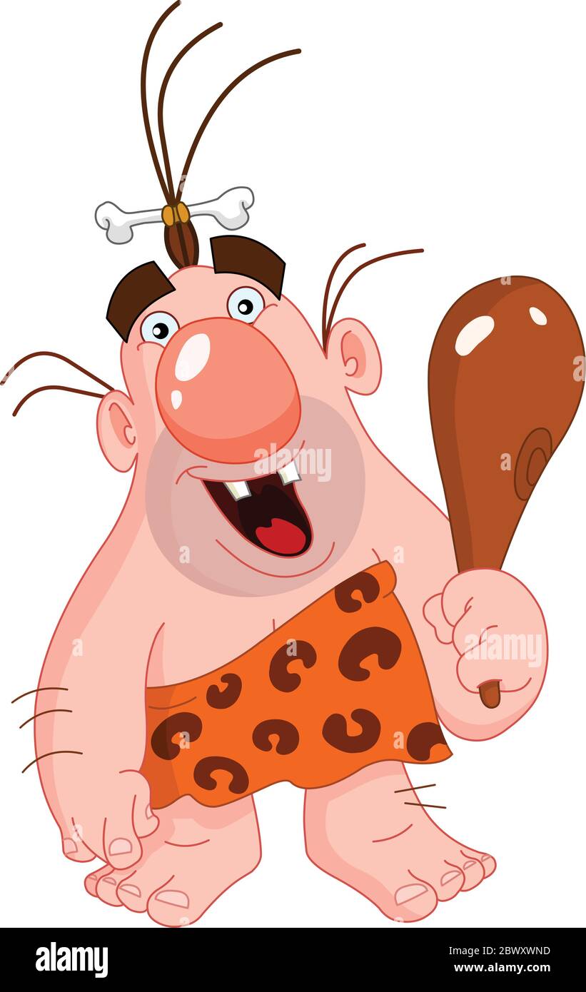 Primitive caveman Cut Out Stock Images & Pictures - Alamy