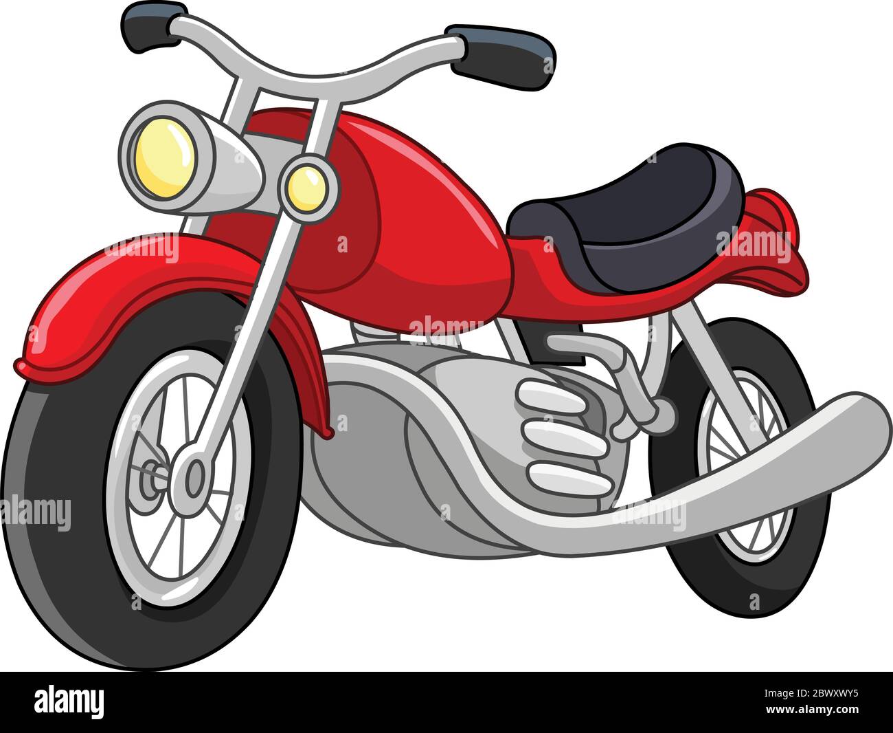Cartoon vector drawing cycle hi-res stock photography and images - Alamy