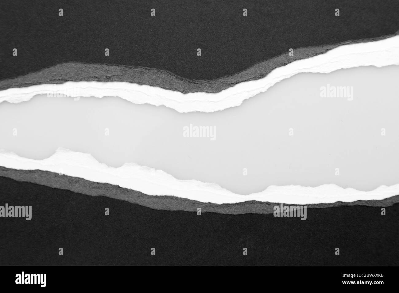 Ripped black paper on plain background, space for copy Stock Photo - Alamy