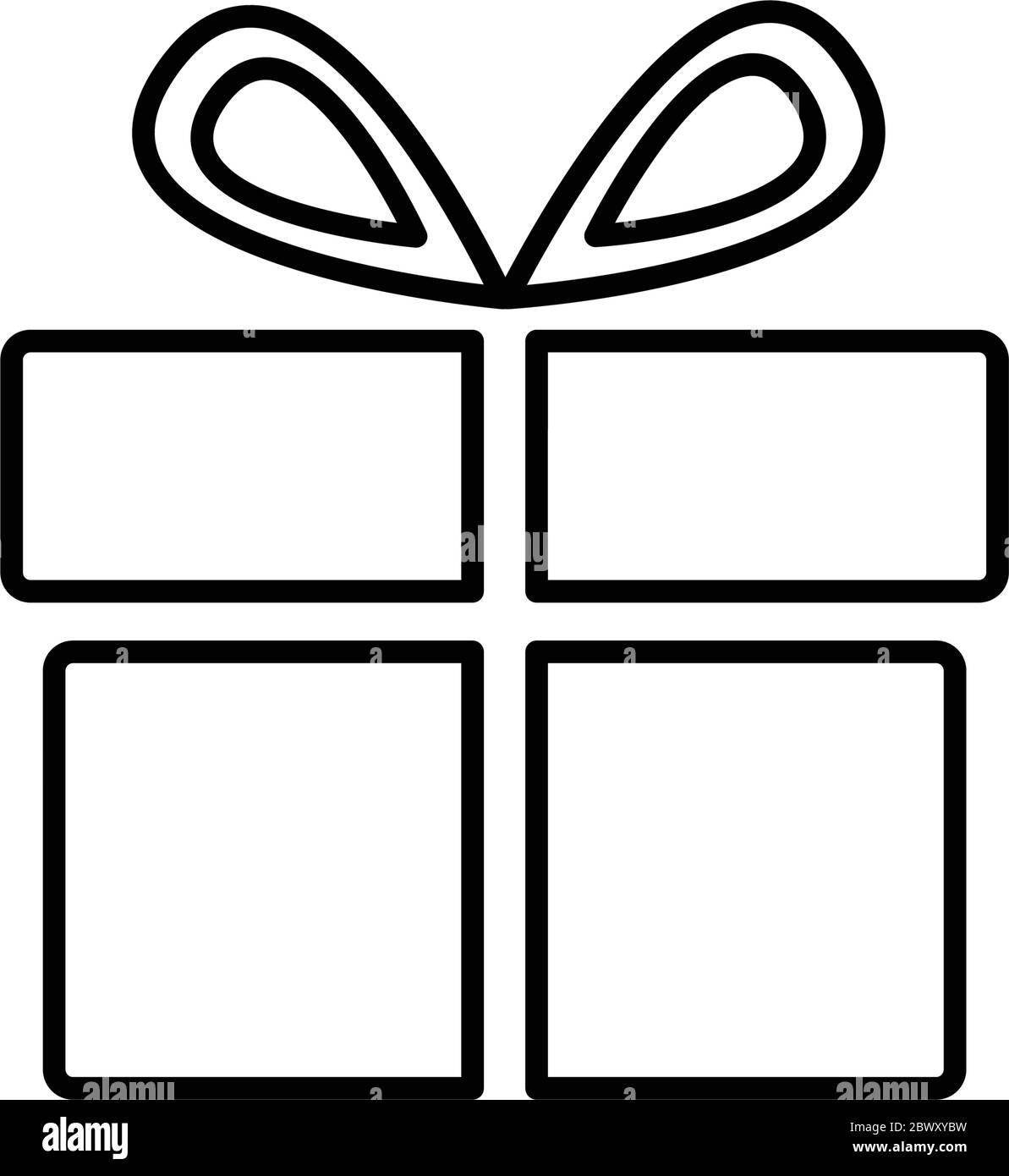Gift box Stock Vector Images - Alamy