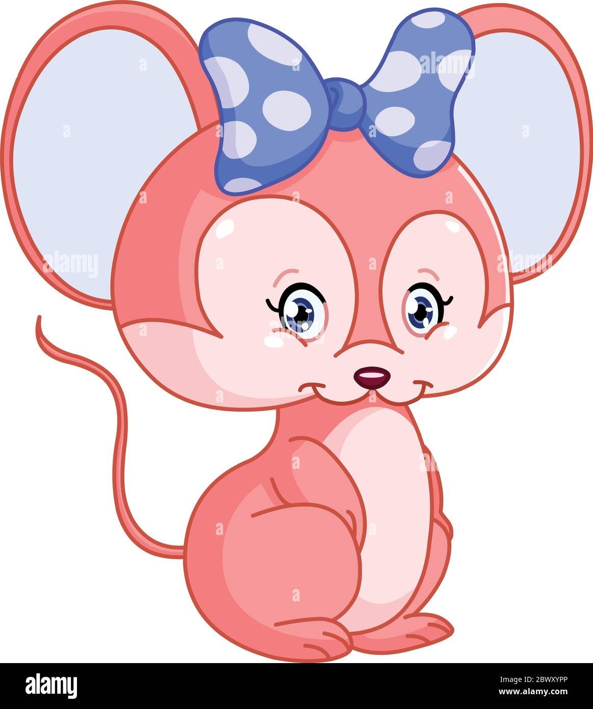 Cute mouse pink hi-res stock photography and images - Alamy