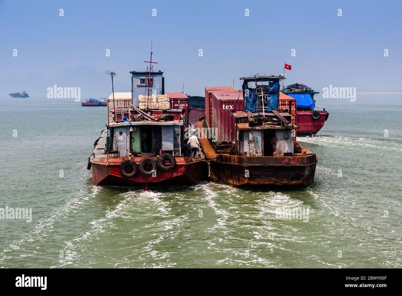 Container shipping vietnam hi-res stock photography and images - Alamy