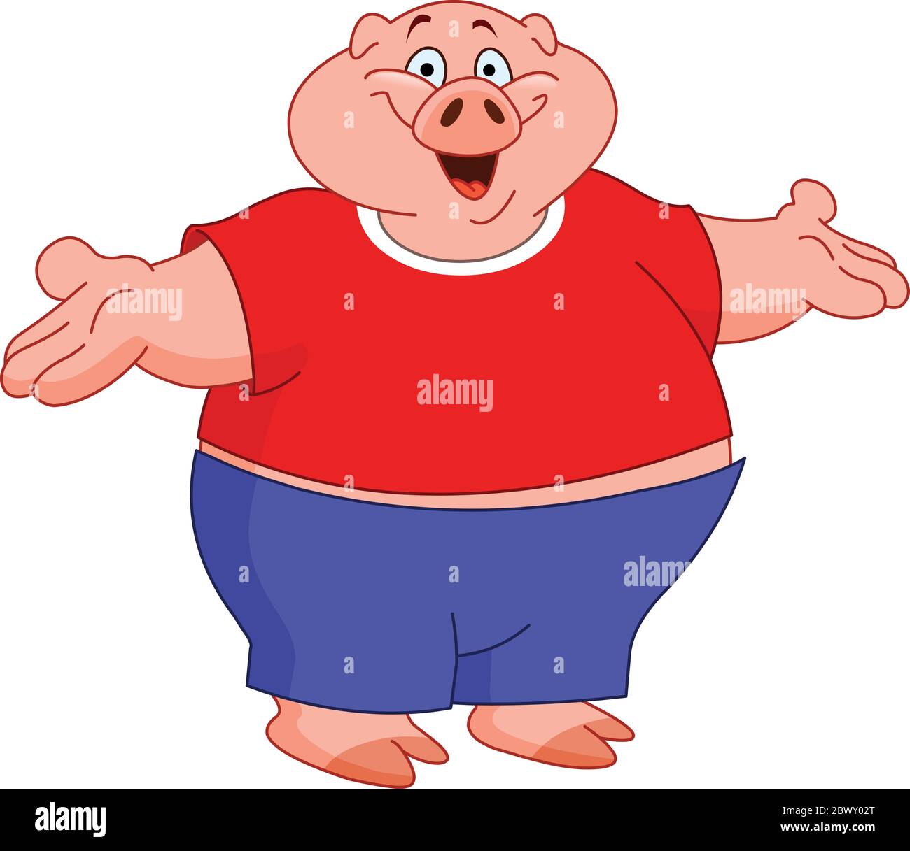 Male Pig Cartoon Characters