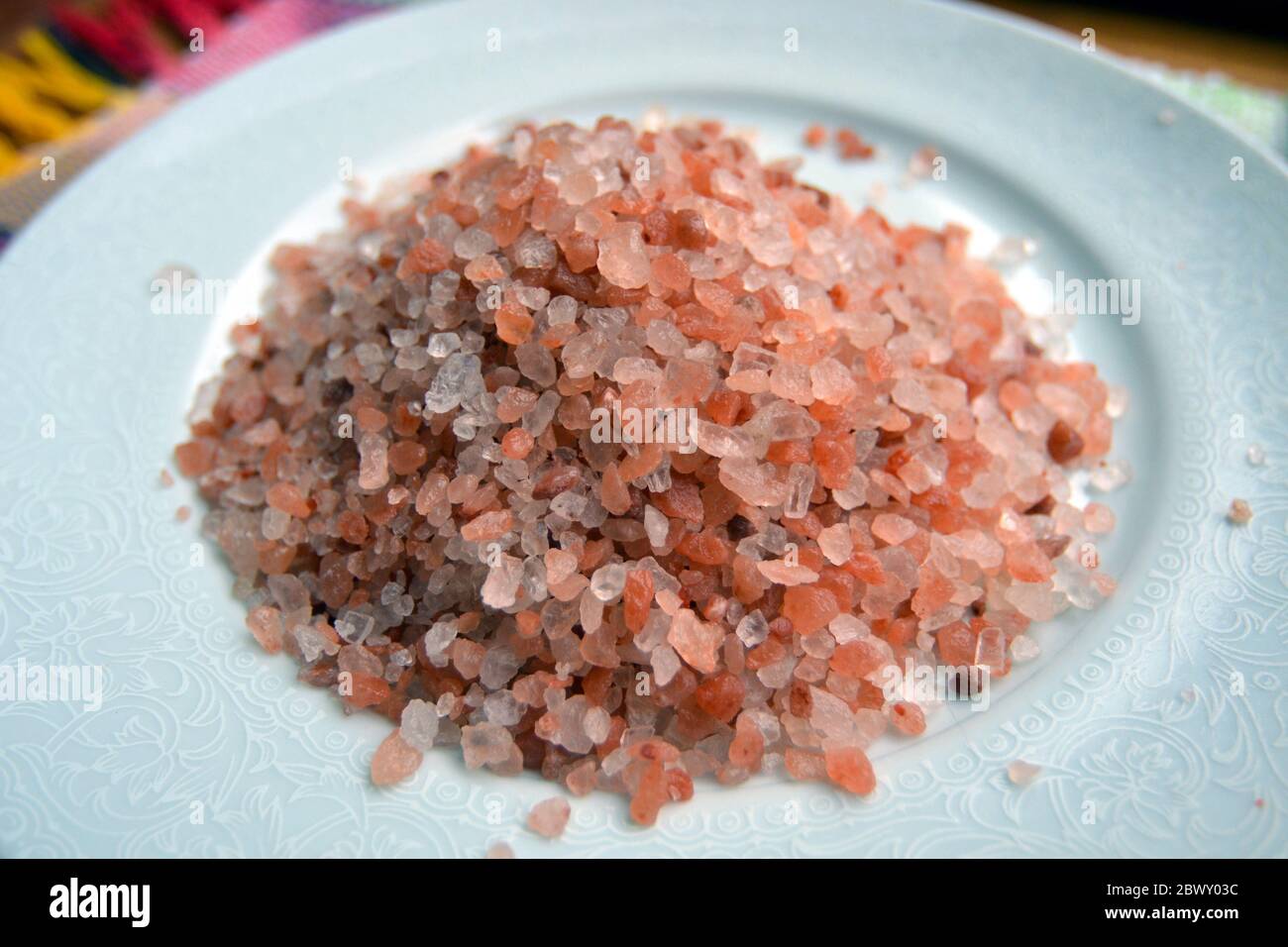 Pink himalayan salt hi-res stock photography and images - Alamy