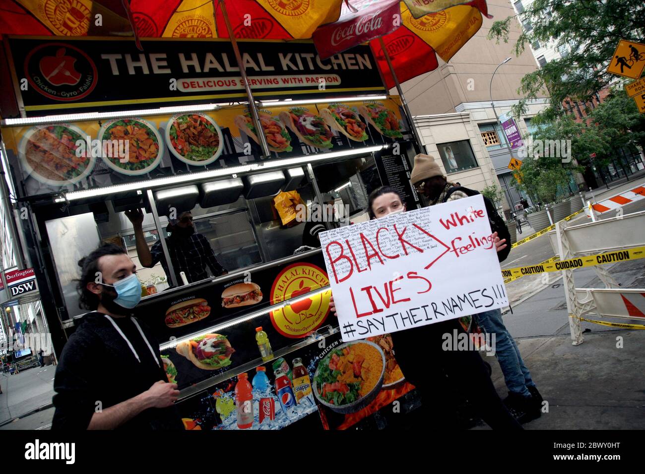 America in Turmoil, New York, USA Stock Photo - Alamy