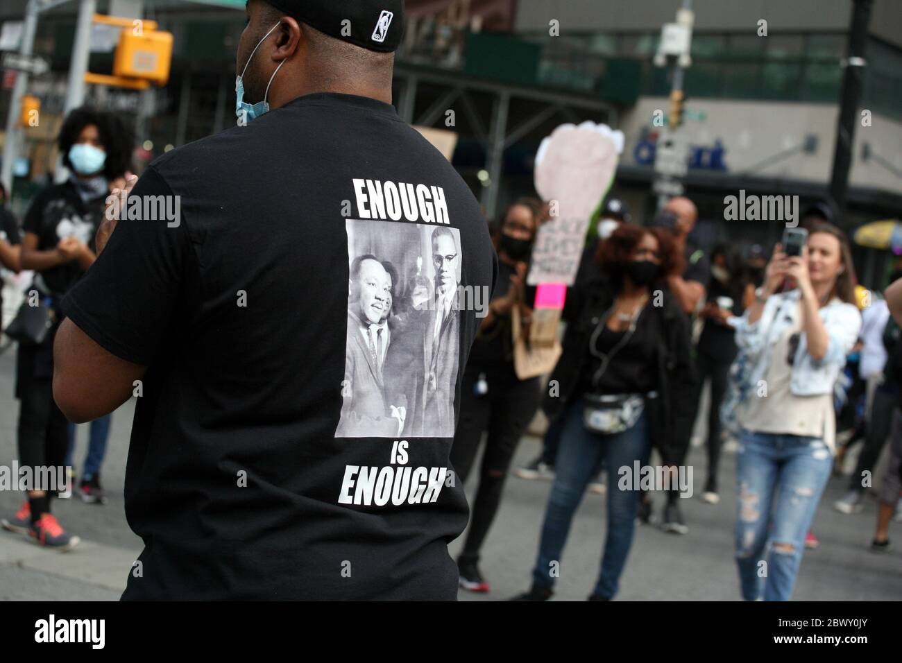 America in Turmoil, New York, USA Stock Photo - Alamy