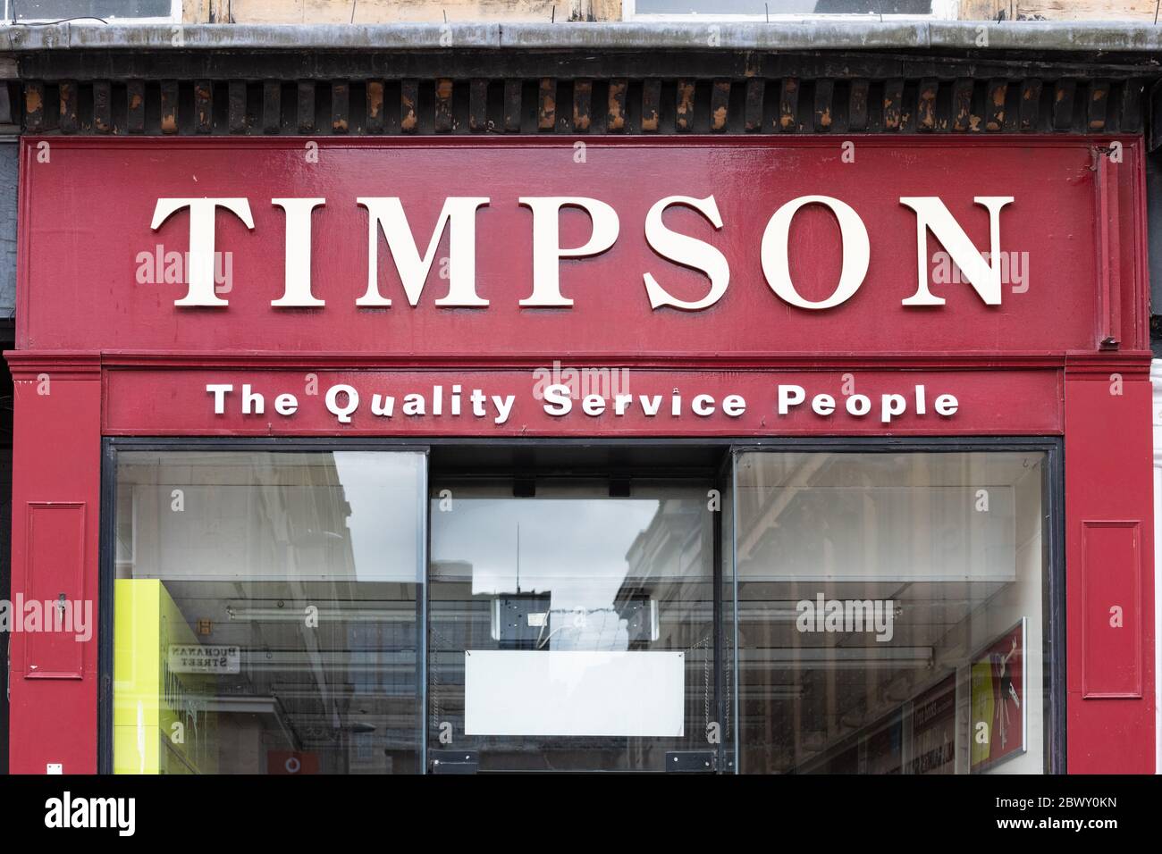 Timpsons buchanan street glasgow hi-res stock photography and images ...