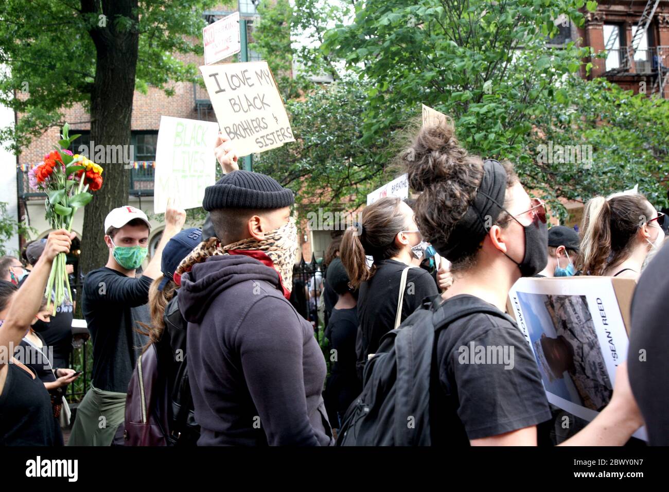 America in Turmoil, New York, USA Stock Photo - Alamy