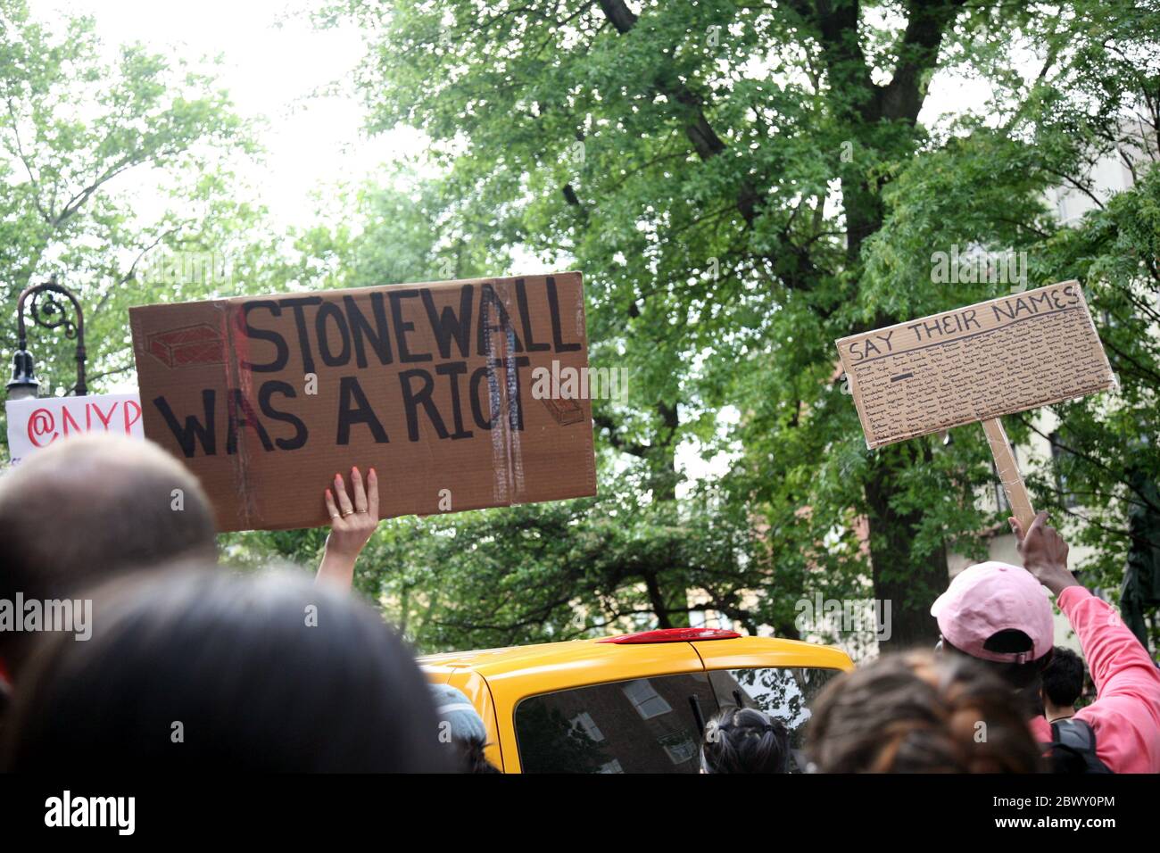 America in Turmoil, New York, USA Stock Photo - Alamy