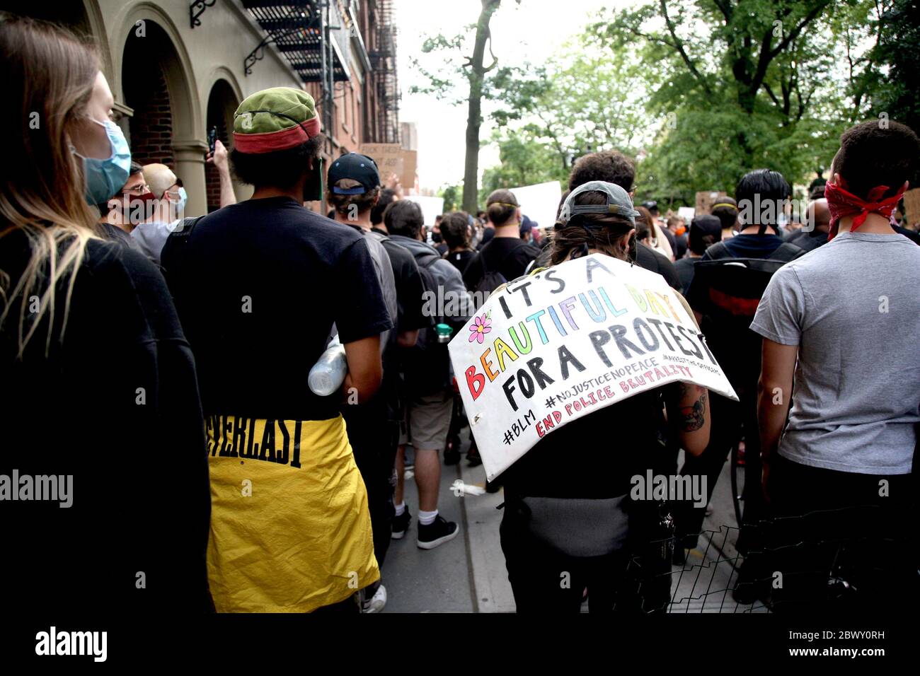 America in Turmoil, New York, USA Stock Photo - Alamy