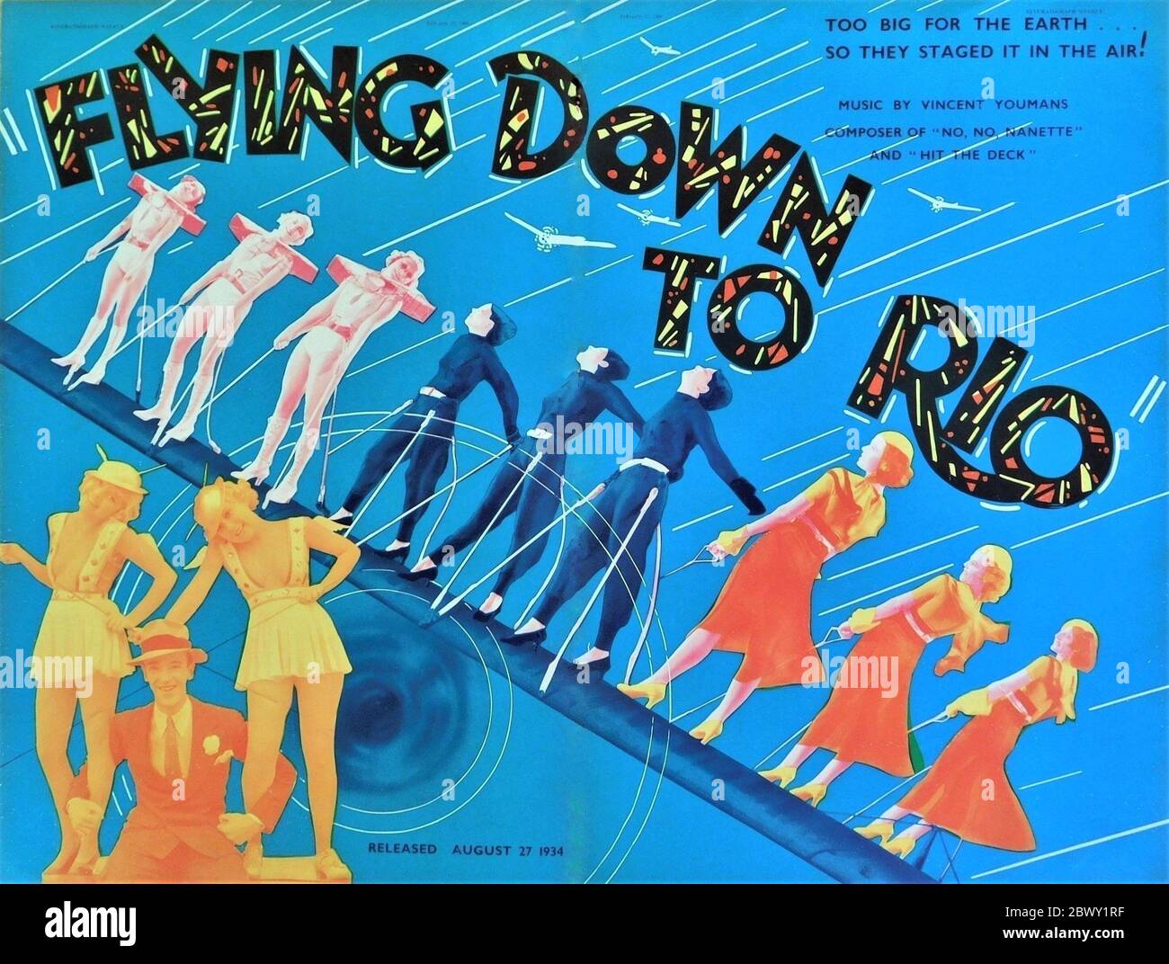 Fred astaire flying down to rio hi-res stock photography and images - Alamy