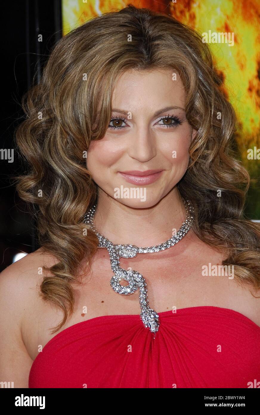 Cerina Vincent at the Los Angeles Premiere of "The Reaping" held at the ...