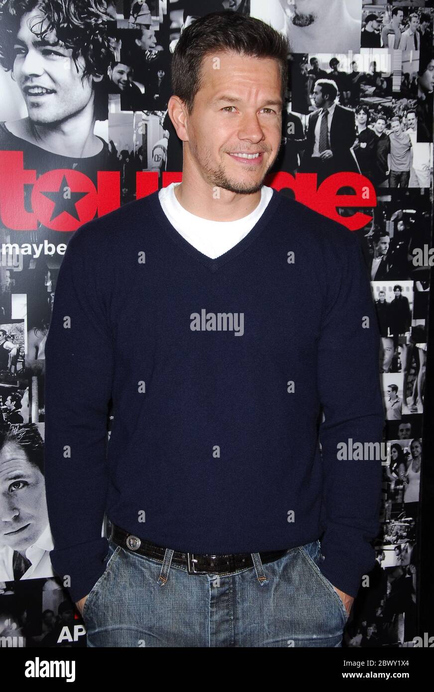 Mark Wahlberg at the Los Angeles Premiere of "Entourage" Season 3 held ...