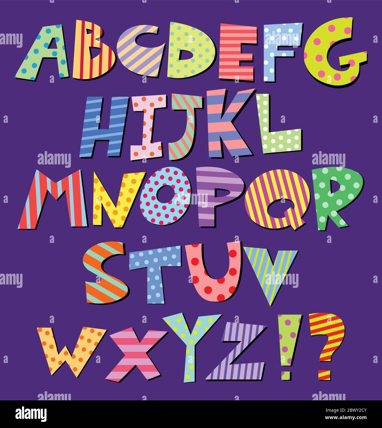 Comic book collection kid Stock Vector Images - Alamy