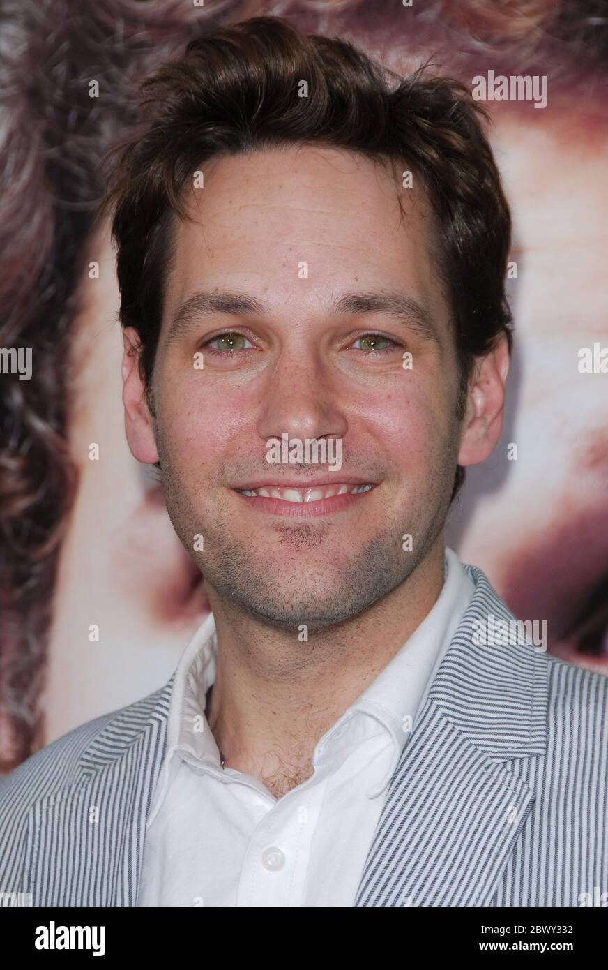 Paul Rudd at the World Premiere of "Knocked Up" held at the Mann's ...