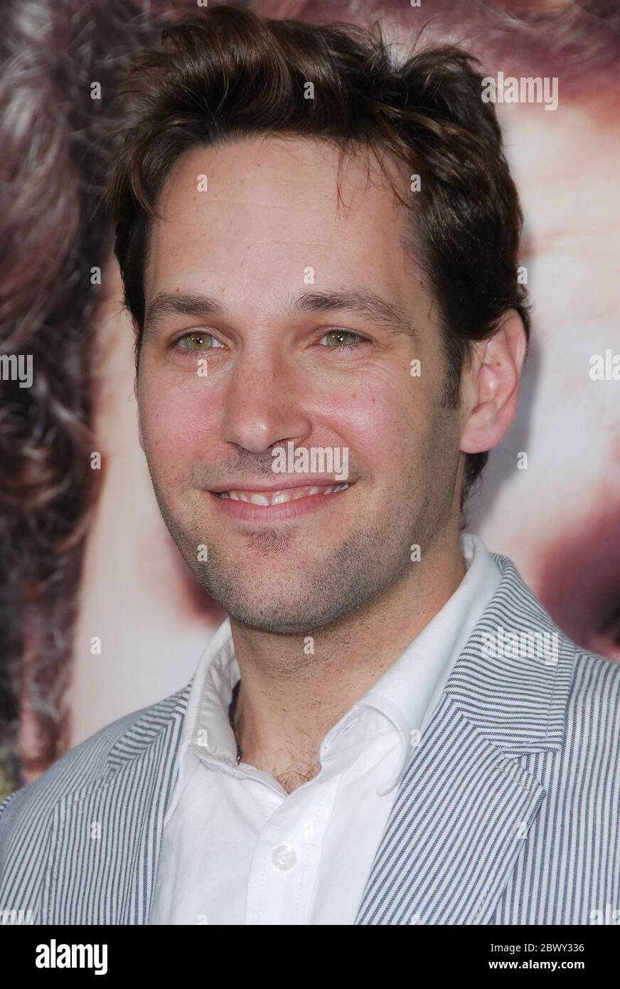 Paul Rudd at the World Premiere of "Knocked Up" held at the Mann's ...
