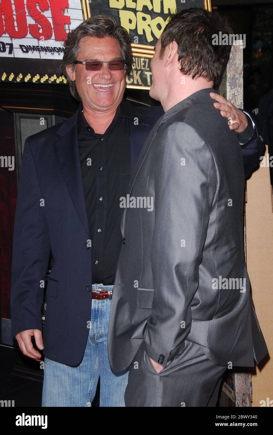 Quentin tarantino kurt russell hi-res stock photography and images - Alamy