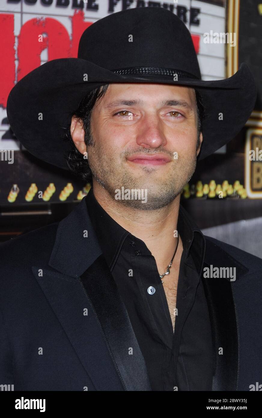 Robert Rodriguez at the "Grindhouse" Los Angeles Premiere held at The ...