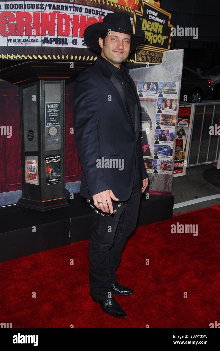 Robert Rodriguez at the "Grindhouse" Los Angeles Premiere held at The ...