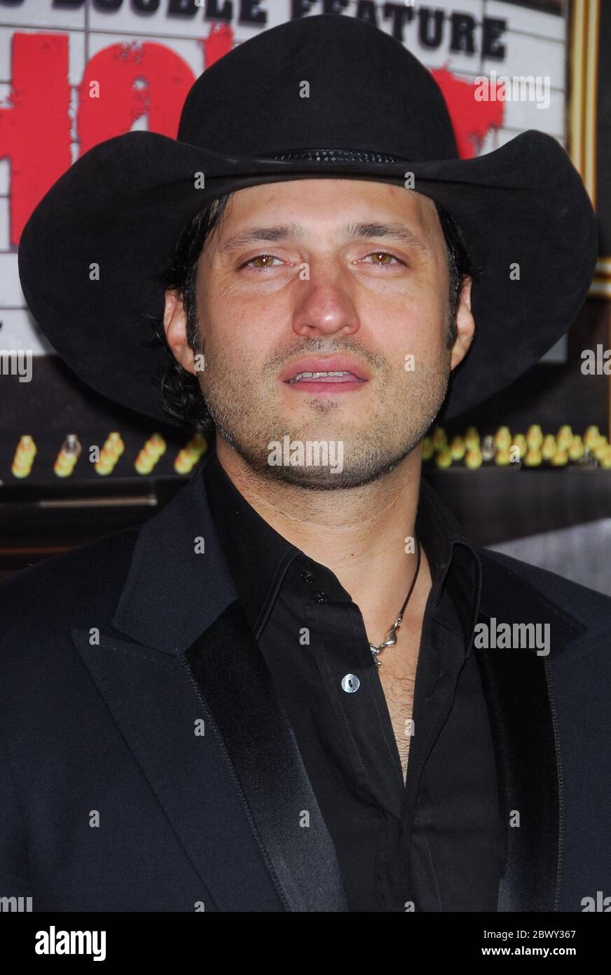Robert Rodriguez at the "Grindhouse" Los Angeles Premiere held at The ...