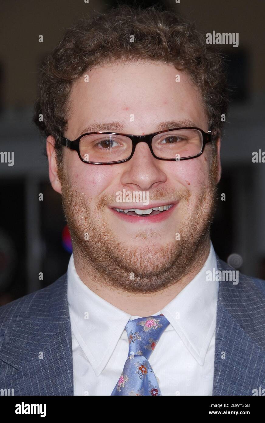 Seth Rogen at the World Premiere of "Knocked Up" held at the Mann's ...
