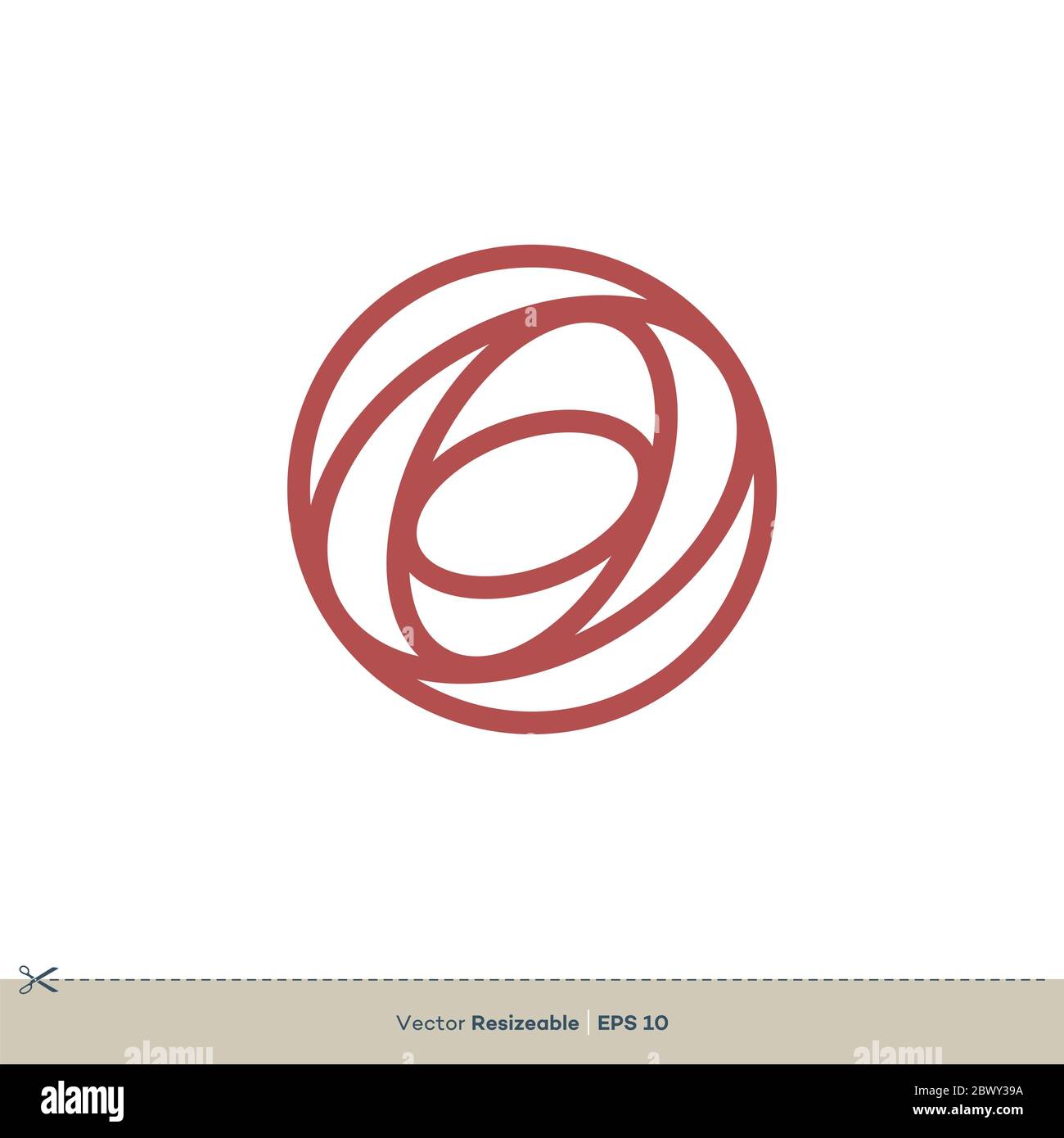 O Letter Rose Flower Logo Template Illustration Design. Vector EPS 10 ...