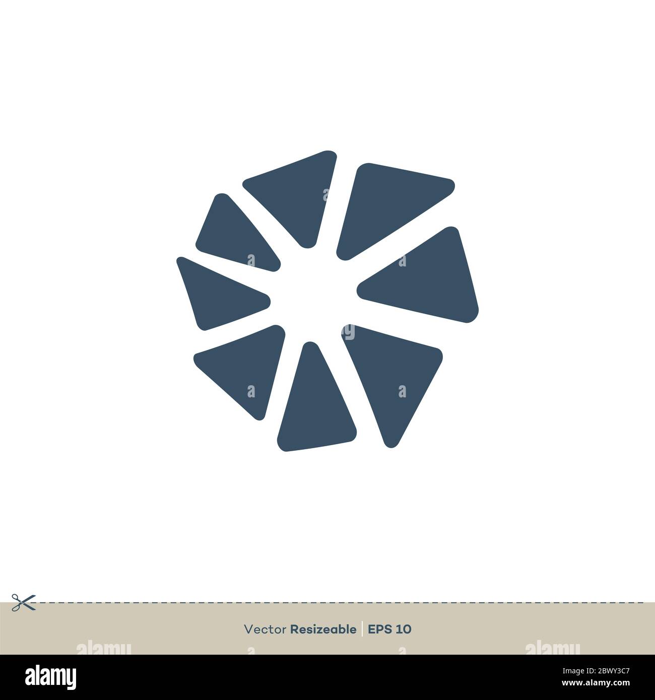 Star in Circle Logo Template Illustration Design. Vector EPS 10 Stock ...