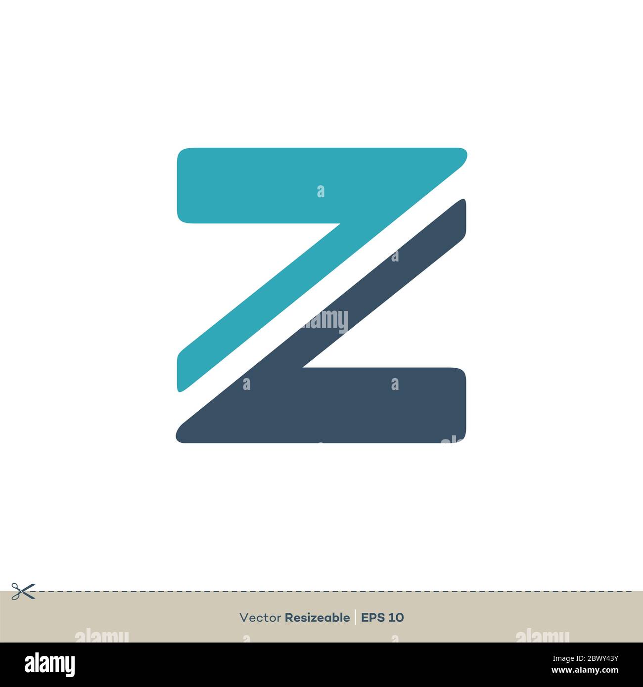 Letter Z Logo Template Illustration Design. Vector EPS 10 Stock Photo ...