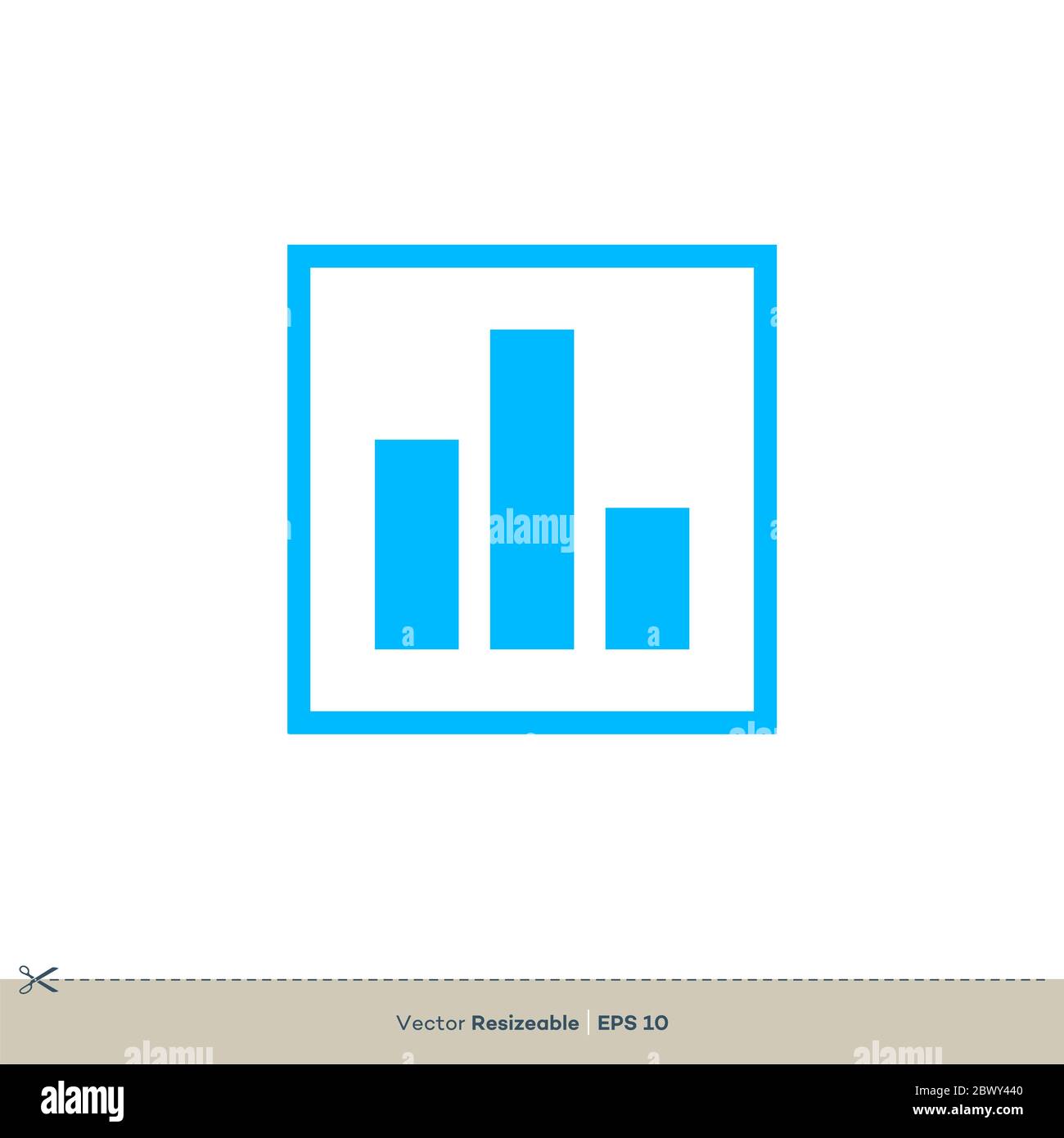 Stock Exchange Finance Icon Logo Template Illustration Design. Vector ...