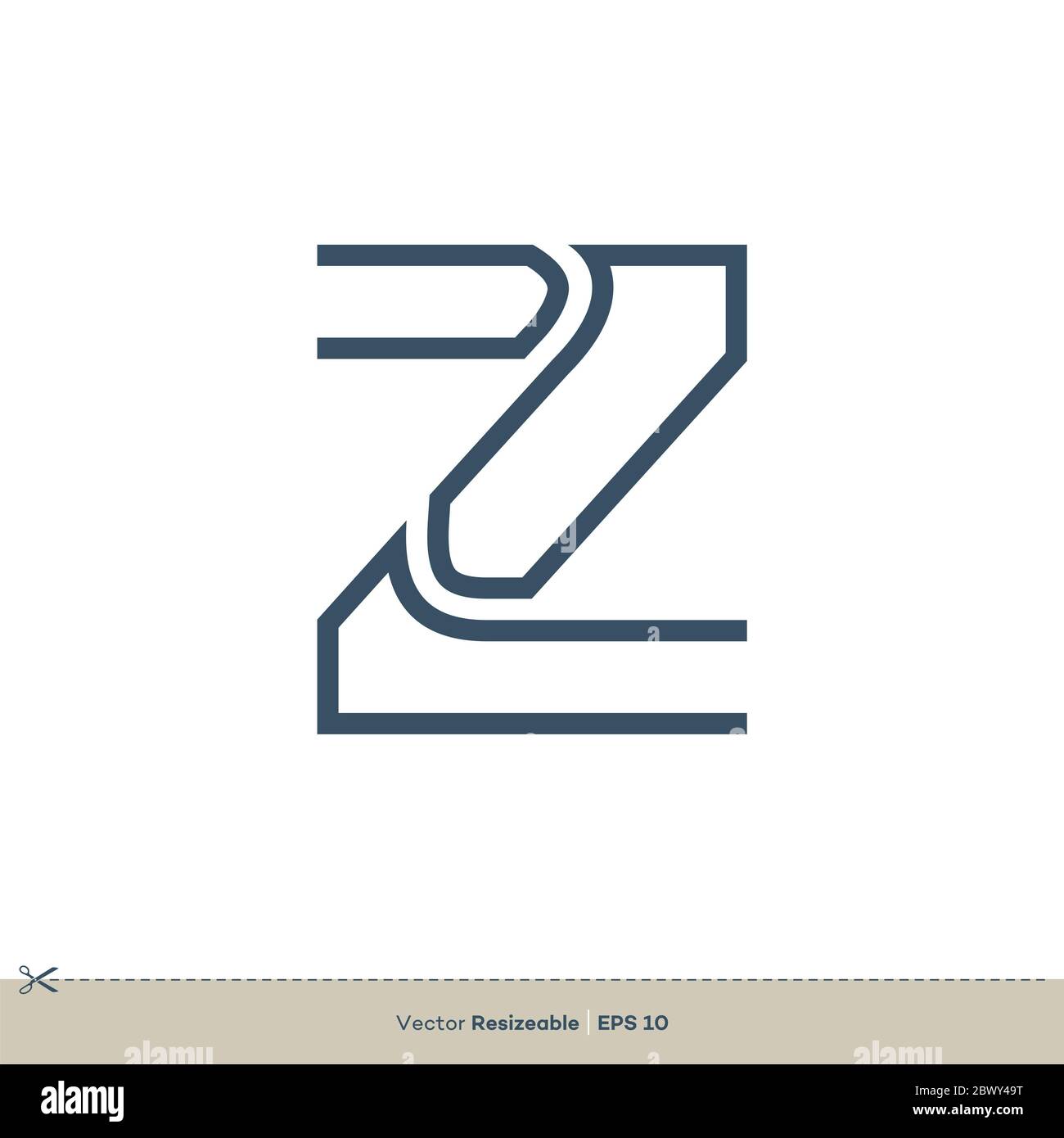 Letter Z Logo Template Illustration Design. Vector EPS 10 Stock Photo ...