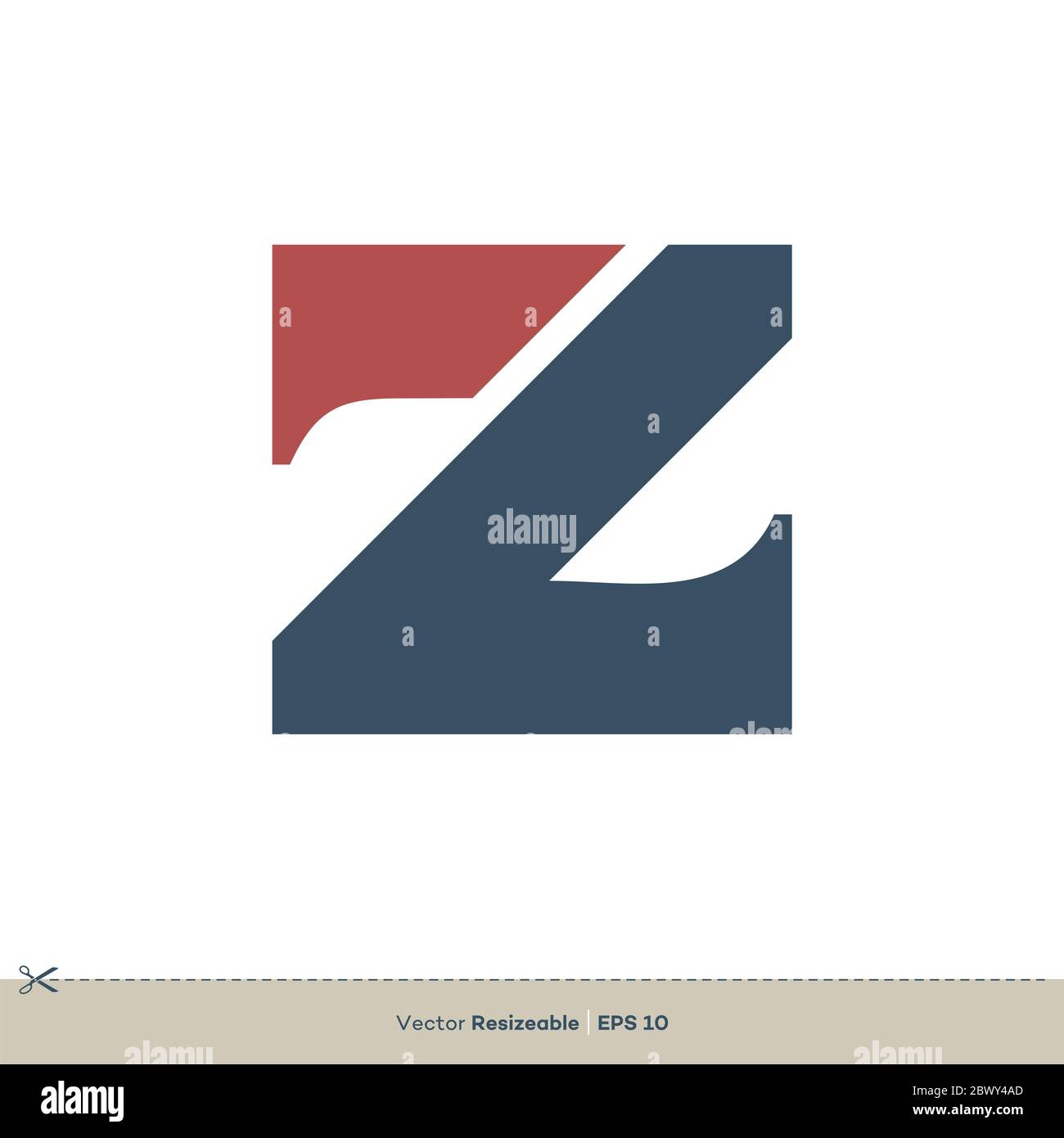 Letter Z Logo Template Illustration Design. Vector EPS 10 Stock Photo ...