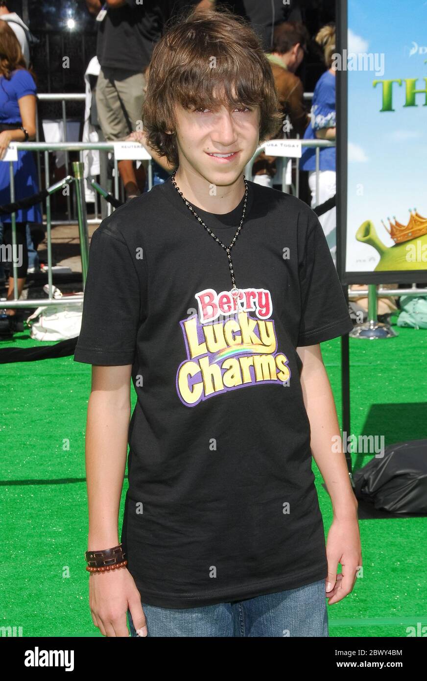 Vincent Martella at the Los Angeles Premiere of Dreamworks "Shrek The ...