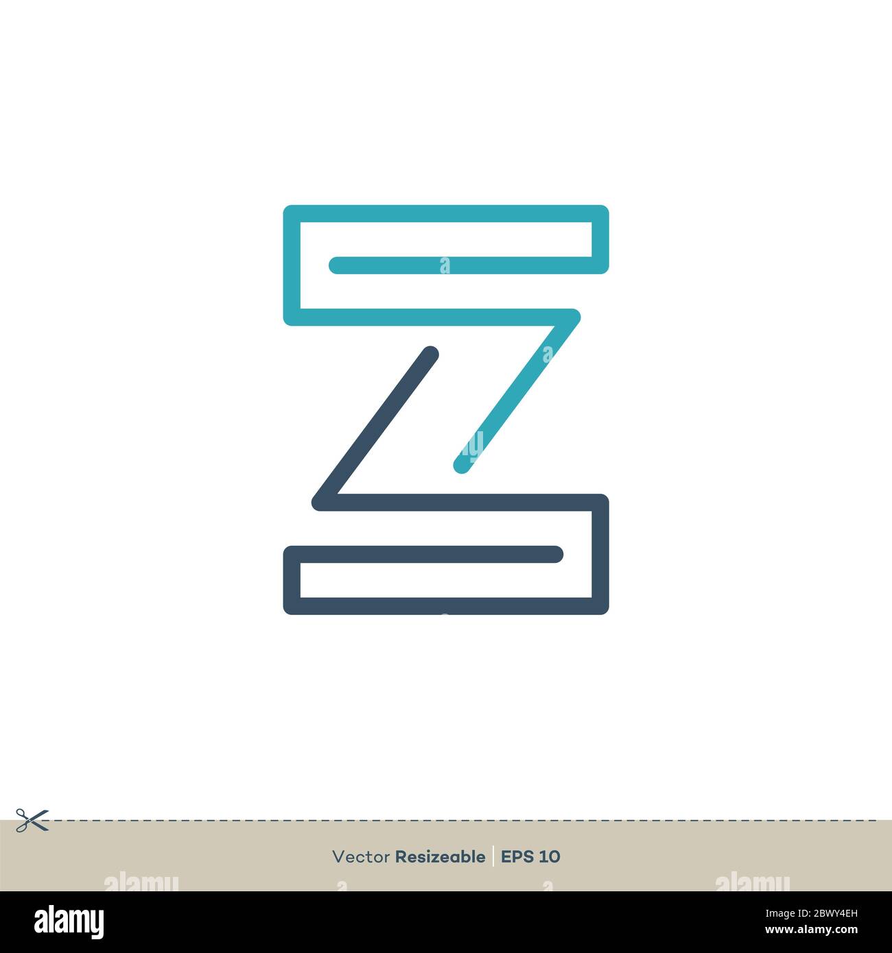 Letter Z Logo Template Illustration Design. Vector EPS 10 Stock Photo ...