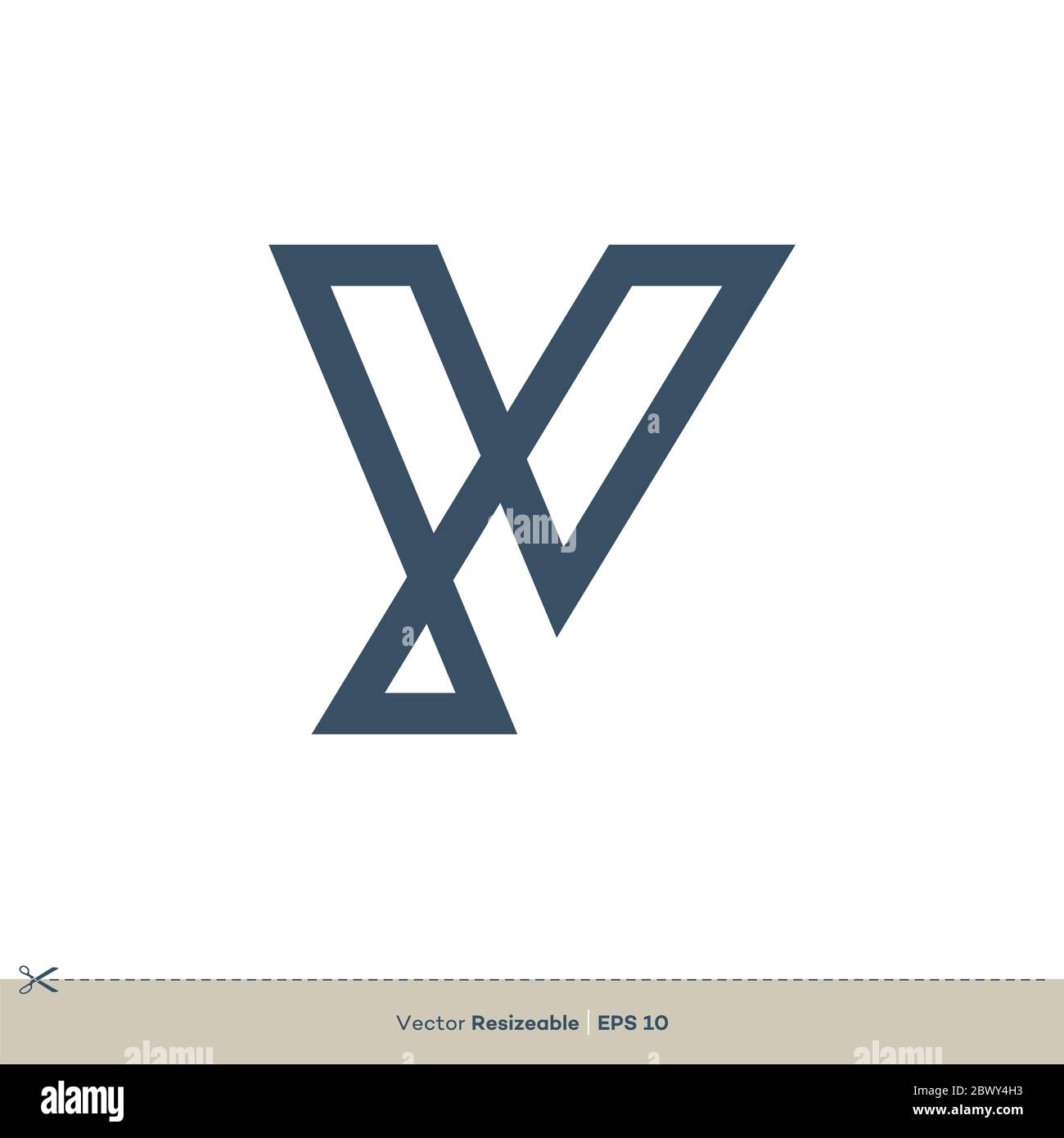 Y logo template hi-res stock photography and images - Alamy
