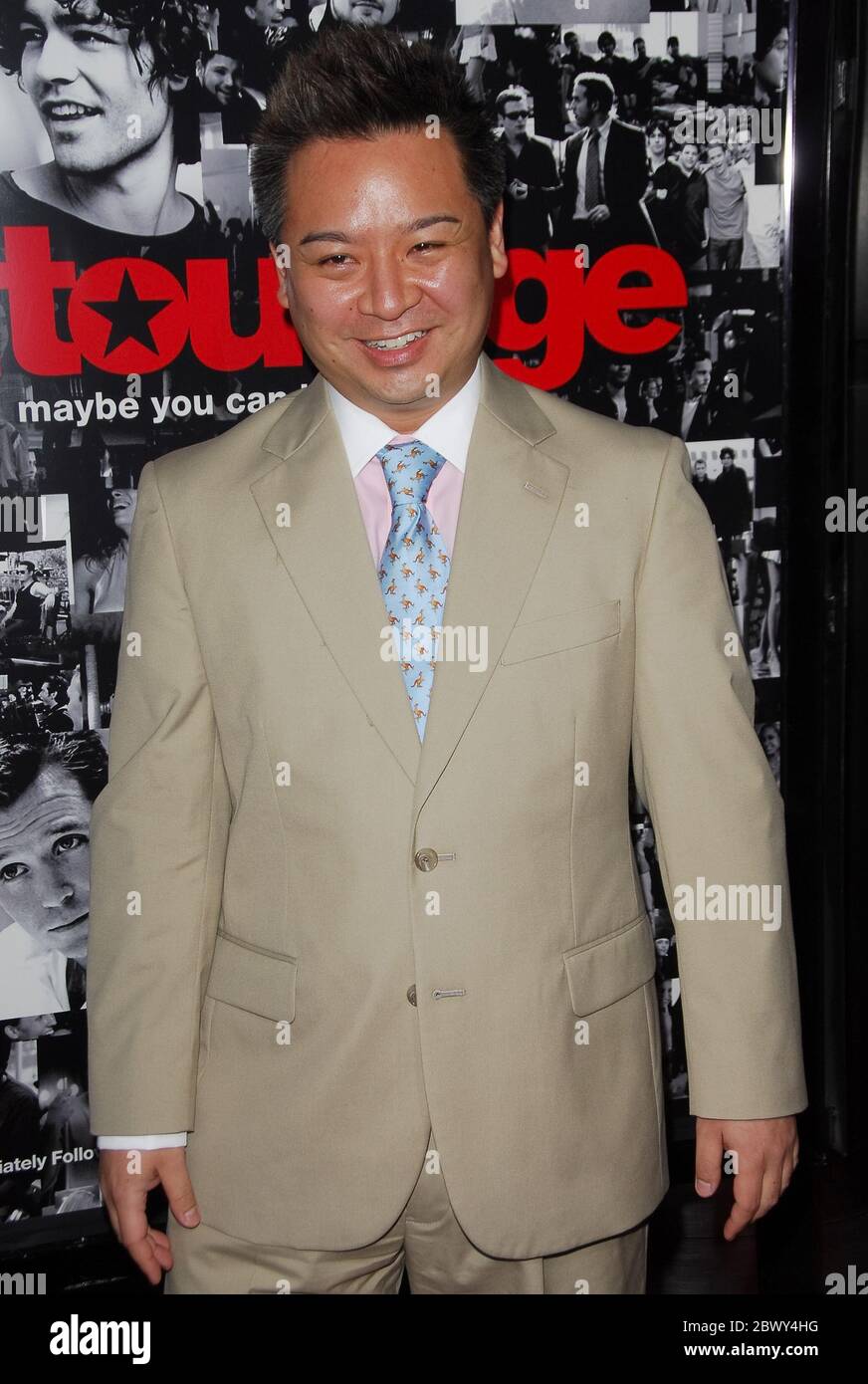 Rex Lee at the Los Angeles Premiere of "Entourage" Season 3 held at The ...