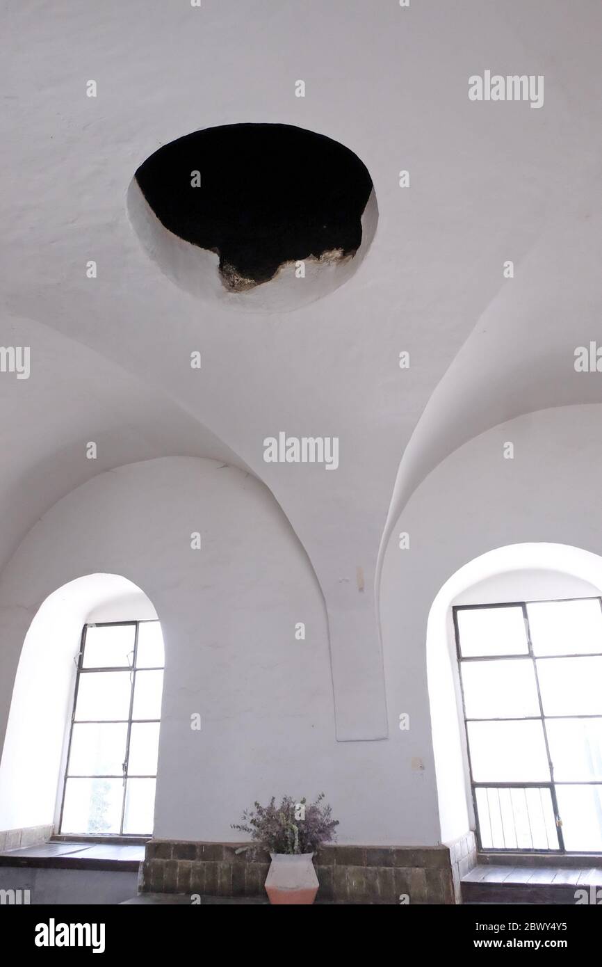 OLd chimney ceiling duct Stock Photo - Alamy