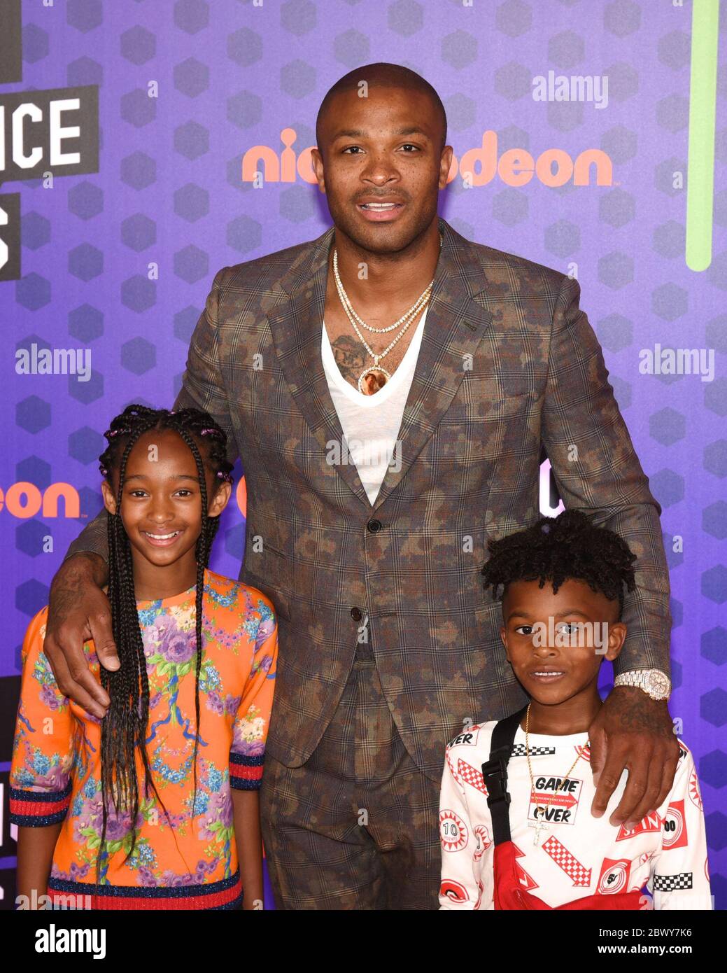 July 19, 2018, Santa Monica, California, USA: P. J. Tucker, Aaliyah ...