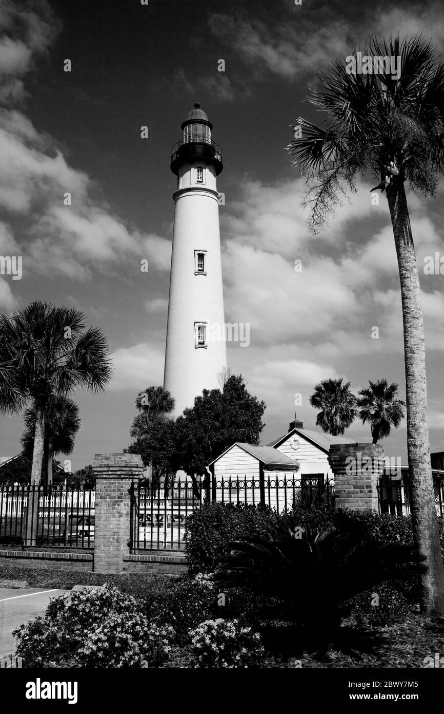 Ponce inlet florida Black and White Stock Photos & Images - Alamy