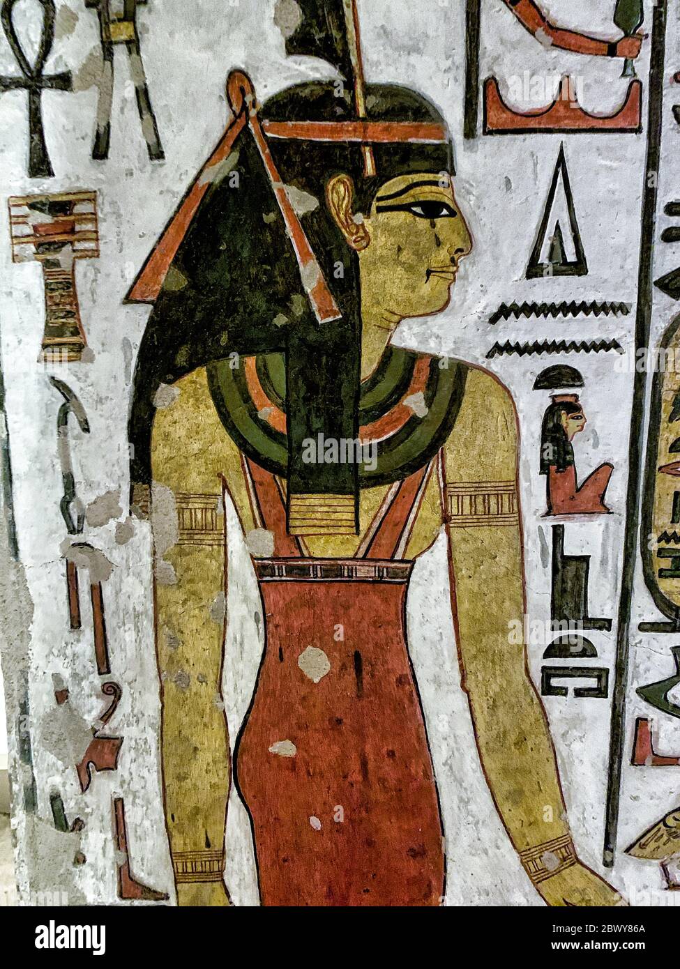 Egyptian goddess ma'at hi-res stock photography and images - Alamy