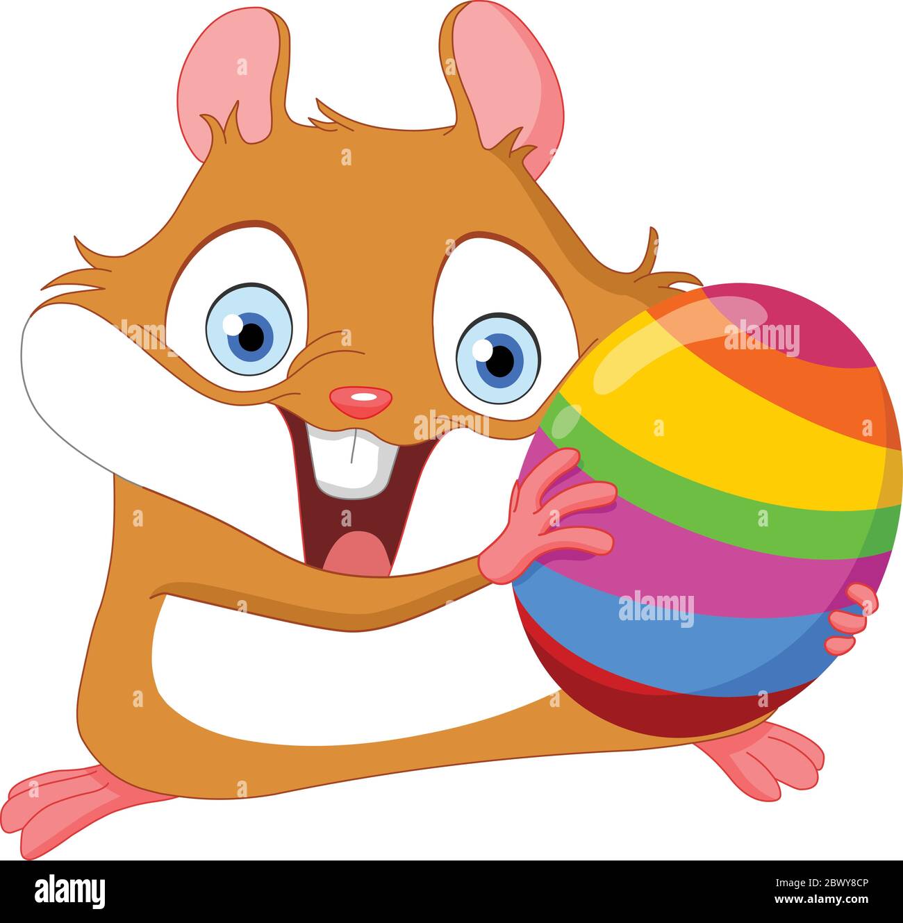 Cute happy egg character Stock Vector Images - Alamy