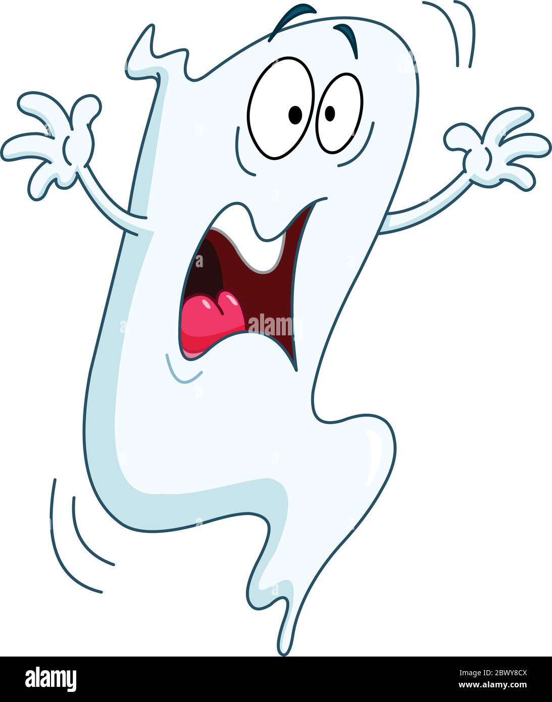 Ghost, painting, halloween Cut Out Stock Images & Pictures - Alamy