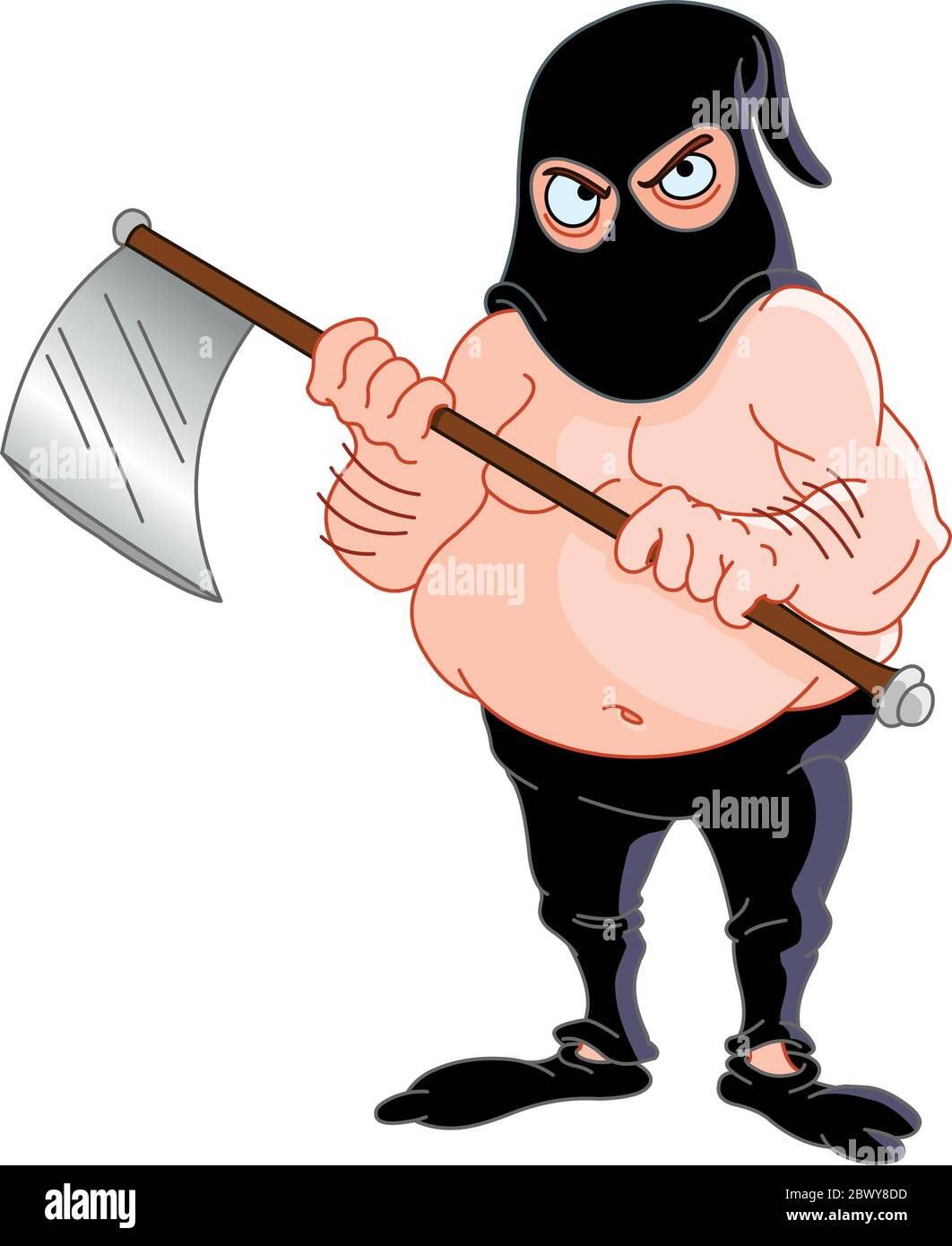 Halloween devil man holding Cut Out Stock Images & Pictures - Alamy